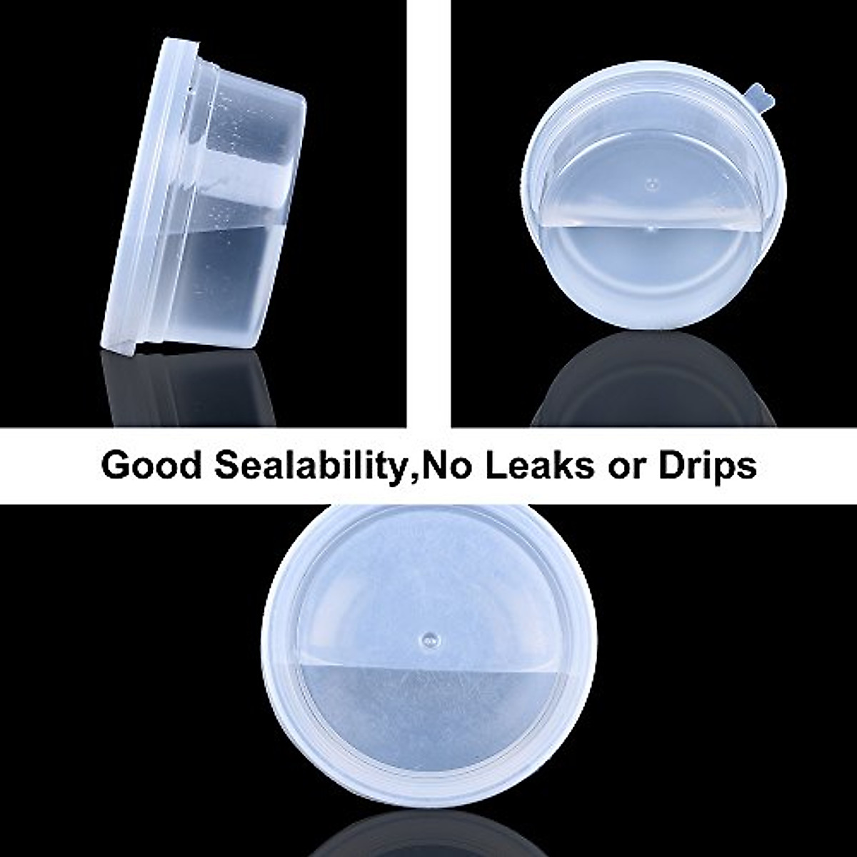 16 Pack 4.5 oz Slime Storage Containers for Slime, Foam Ball Storage Containers with Lids, 2pcs Mixing Spoon 3pcs Slime Tools for Slime DIY Art Craft Making Homemade