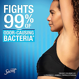 Secret Outlast Antiperspirant and Deodorant for Women, Clear Gel, Completely Clean Scent, 2.6 Ounce