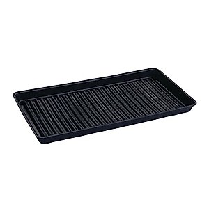 Eagle 1677BLK Containment Utility Tray, 36" Length x 18" Width x 2" Height, Black