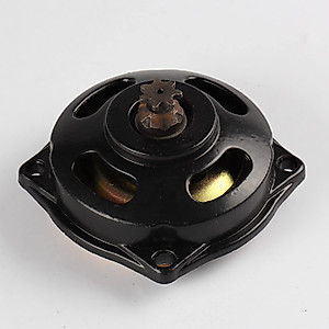25H 7 Tooth 2 Stroke Clutch Drum Gear Box For 47cc 49cc Engine Pocket Bike Minimoto Mini Kids ATV 4 Wheeler Buggy Go Kart (7 Tooth)