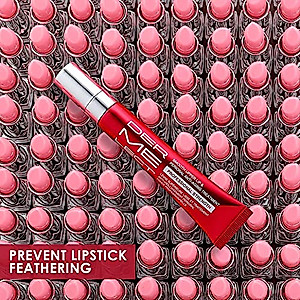 Dermelect Smooth Upper Lip Professional - Anti Aging Cream with Hyaluronic Acid, Collagen, Retinol, Brightening & Smoothing Treatment for Lip Lines, Smile Lines, Discoloration, Lipstick Bleeding 0.5 oz