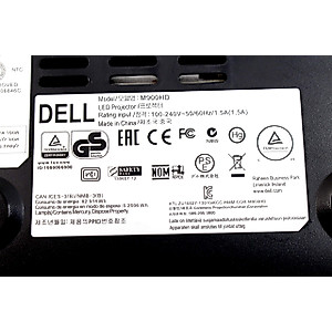 Dell M900HD DLP Projector 720p HDTV 16:10 1280x800 WXGA 700:1 900 lm HDMI/USB Speaker