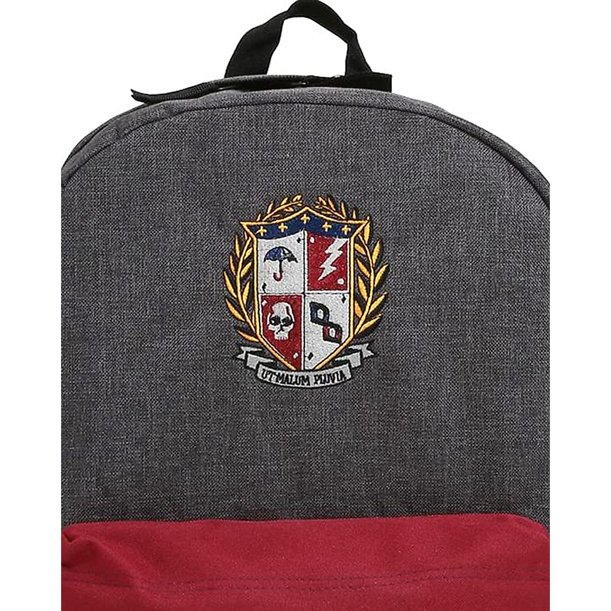 The Umbrella Academy School Crest Plaid Uniform Design 16" Backpack