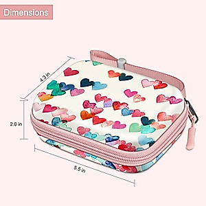 Fintie Protective Case for Canon Ivy Mini/Canon Ivy 2 Mini/Ivy CLIQ/Ivy CLIQ+/ Ivy CLIQ2/ Ivy CLIQ+2 Instant Camera Photo Printer - Shockproof Hard Shell Carrying Case, Emerald Illusions