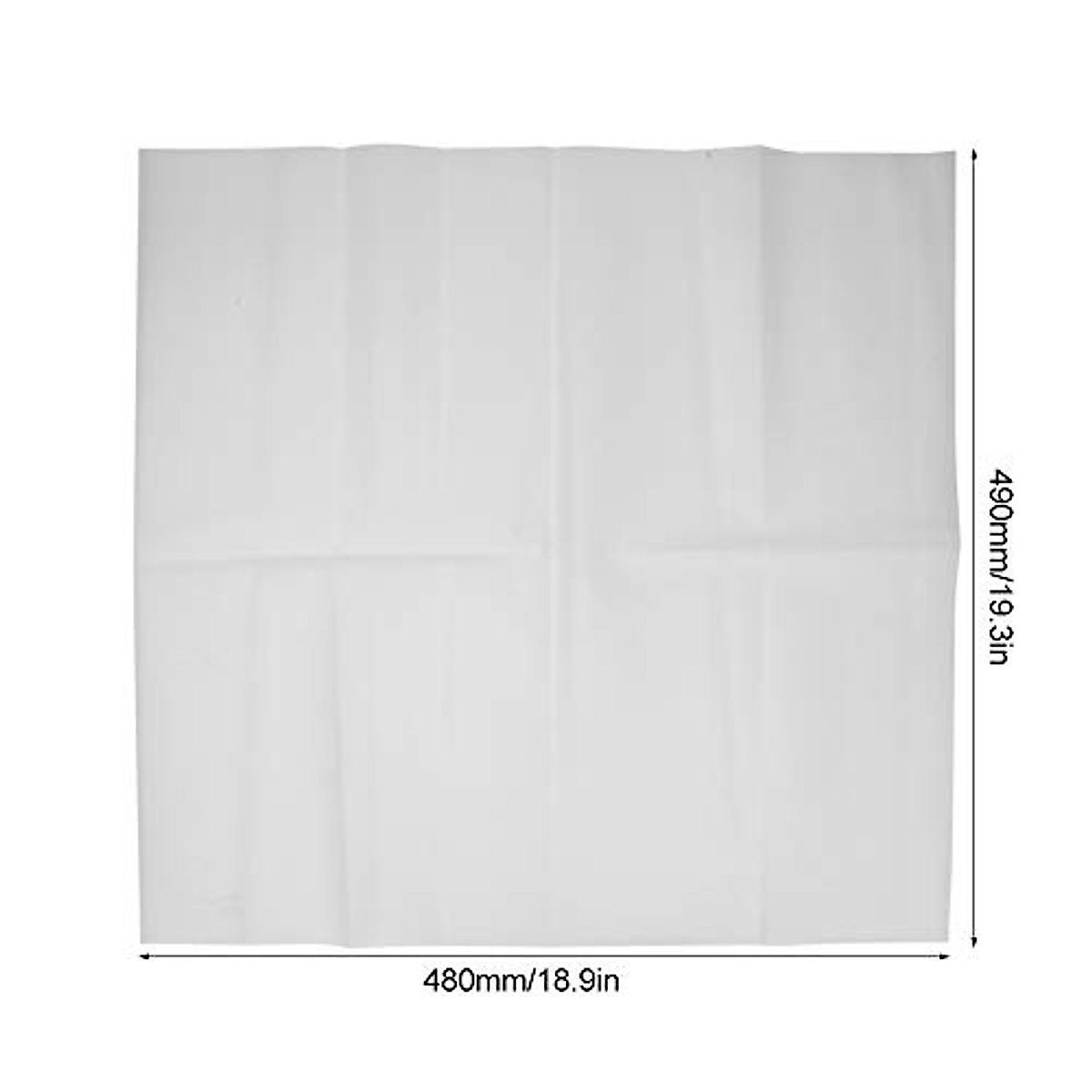 Oumefar 480x490mm Stereoscopic Microscope Dust Cover Case Water Proof Plastic Cover Microscope Accessories for Laboratory Education