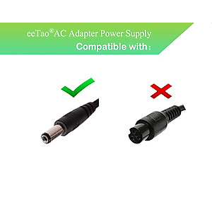 eeTao 42V AC/DC Adapter Charger Compatible with Hover-1 Instinct H1-EBGR H1-EBGR-BLK H1-EBGR-BLU 36V 10Ah Li-ion Battery Pack 350W Pedal-Assisted Electric Bicycle Bike E-Bike X Hover-1 Power Supply