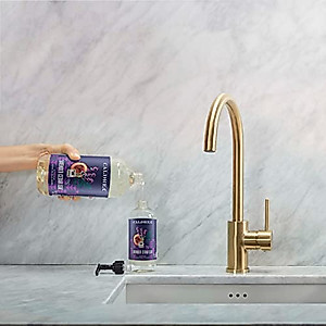 Caldrea Hand Soap Refill, Aloe Vera Gel, Olive Oil And Essential Oils To Cleanse And Condition, Lavender Cedar Leaf, 32 Oz