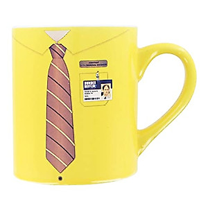 Silver Buffalo The Office Dwight Shirt Ceramic Mug, 14 Ounces