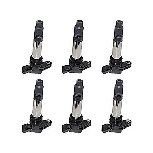 6PCS Ignition Coil 30684245 Compatible With VOLVO S60 II 134 T6 AWD 2010-2015 Compatible With VOLVO V70 III 135 3.2 AWD 2007-2010