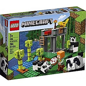 LEGO Minecraft The Panda Nursery 21158 Construction Toy for Kids, Great Gift for Fans of Minecraft and Pandas (204 Pieces)