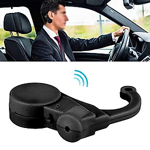 ear mounted driving alarm, Driver i-Sleep Reminder Car Safe Driving Sleep Alarm Device Hanging On Right Ear(Black)