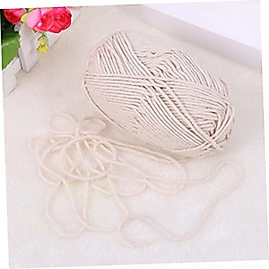 EXCEART Chunky Yarn Fuzzy Yarn Knitting Yarn Cone Thick Knitting Yarn Crochet Thread Line Doll Frosting Suite Soft Cotton Yarn for Knitting Yarn Soft Thick Yarn Acrylic Yarn Crochet Kit