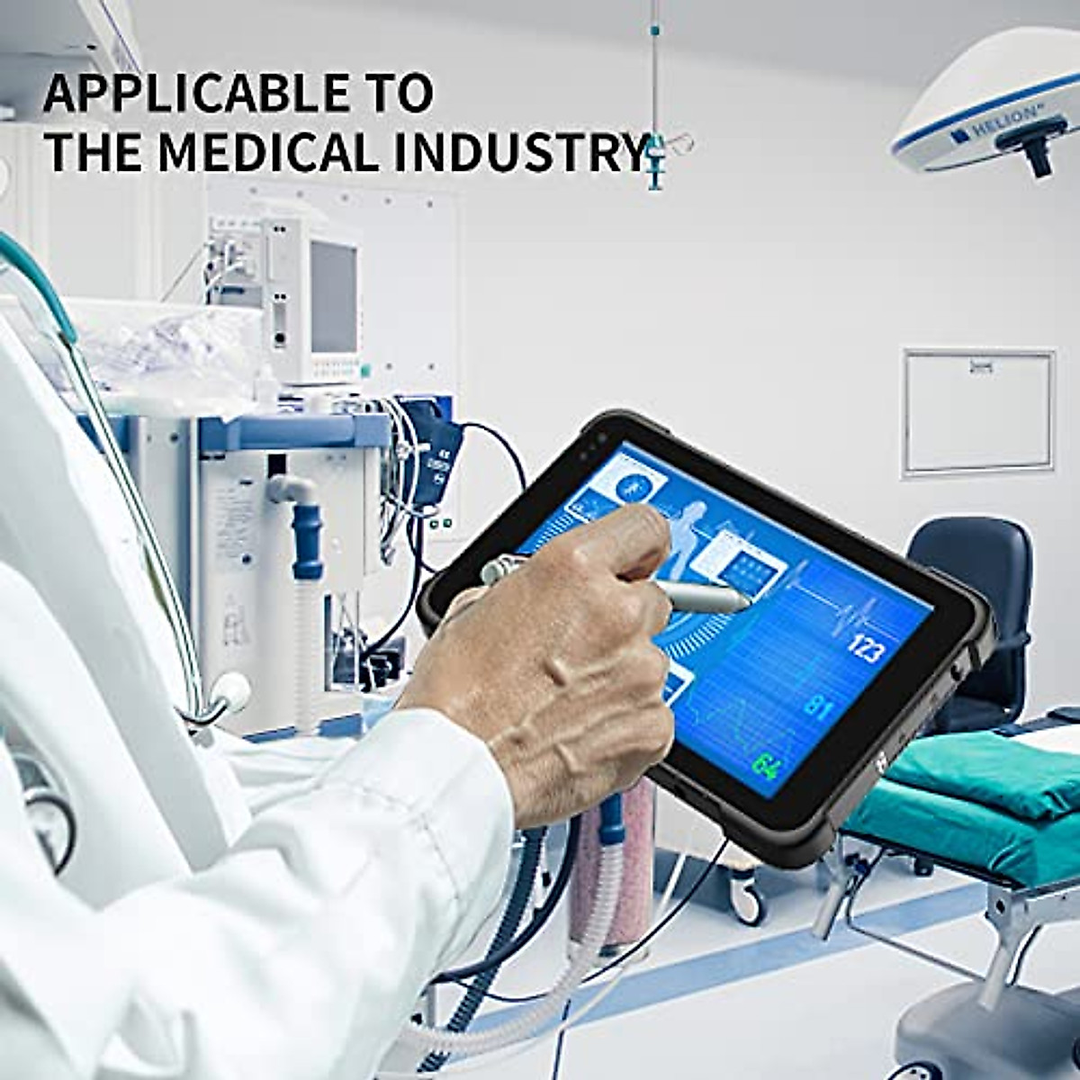 ThinKol 8" Industrial Rugged Tablet for Enterprise Mobile Field Work ...