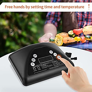 Digital Thermostat Panel Kit Replacement with Electric Smoker Temperature Probe Compatible with Masterbuilt 20070211, 20070311, 20070411 and More Digital Electric Smoker,Part Number-9907100001