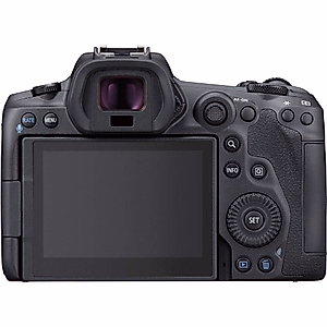Canon EOS R5 Mirrorless Digital Camera (Body Only) (4147C002), Canon RF 24-70mm Lens, 64GB Memory Card, Case, Corel Photo Software, LPE6 Battery, External Charger, Card Reader + More (Renewed)