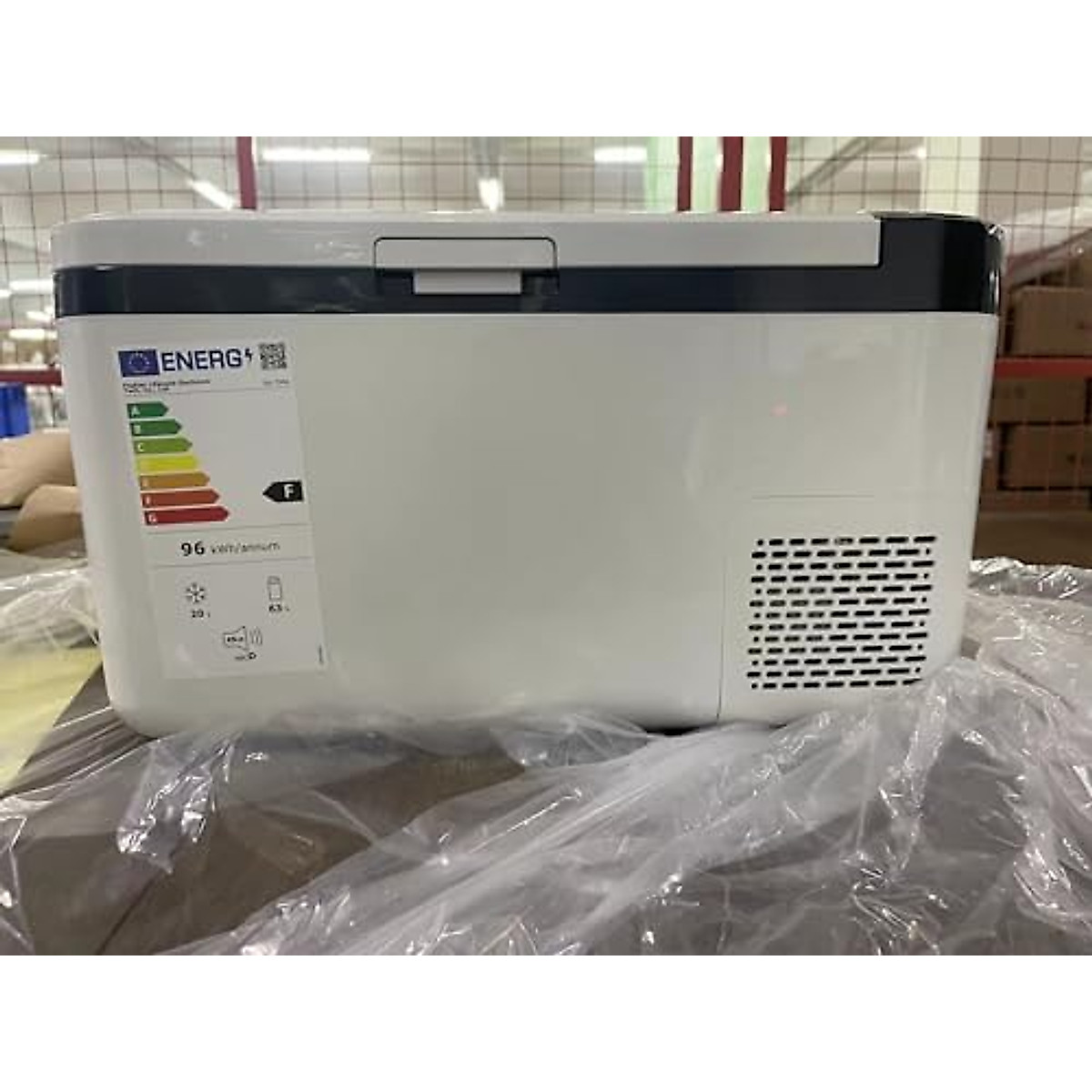 UKKISO 12 Volt Refrigerator for Car: 20L Portable Fridge Car Cooler -4℉-68℉ RV Electric Compressor Cooler APP Control Mini Fridge and Freezer, 12/24V DC and 100-240V AC for Travel, Camping