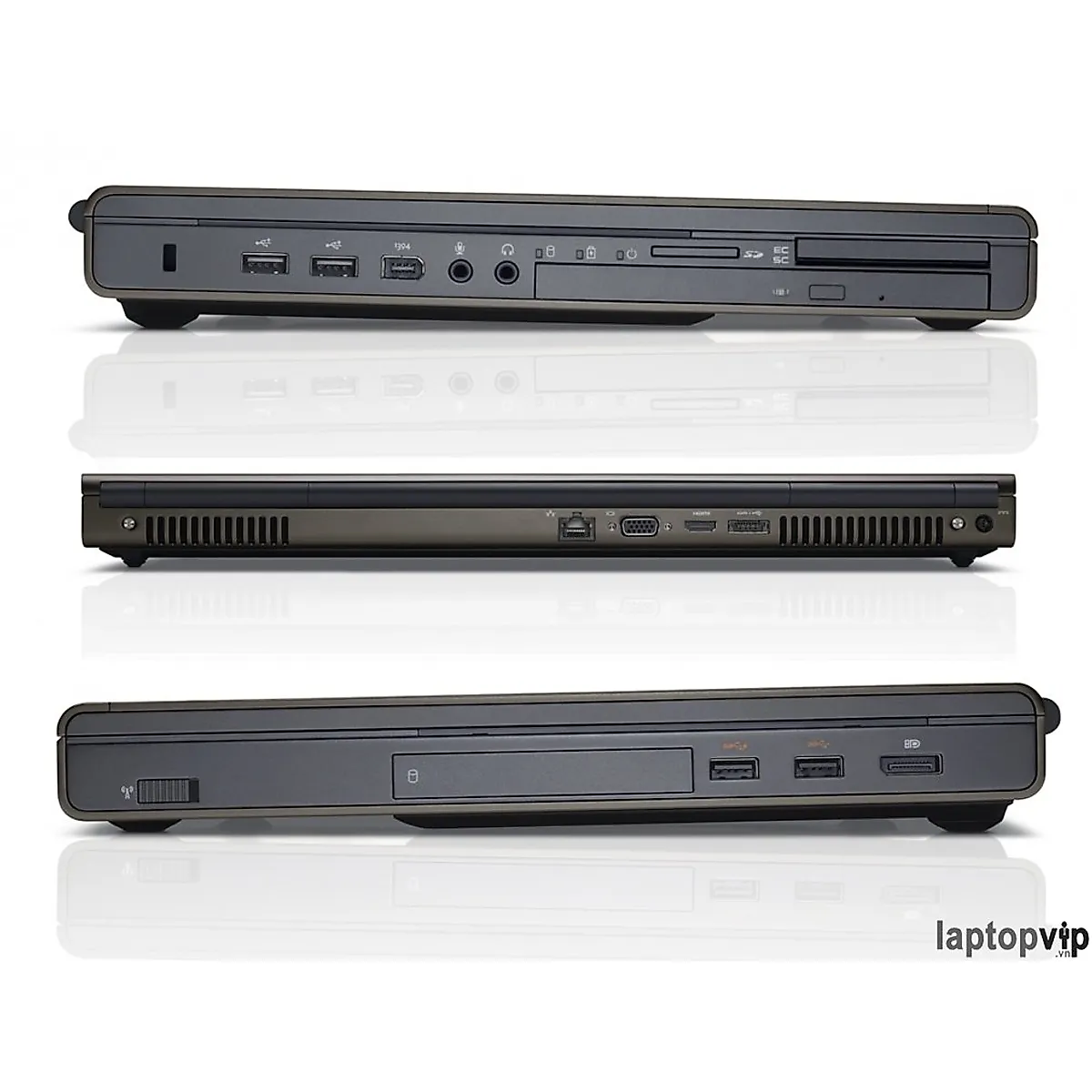 Dell Precision M4800 15.6" Business Laptop NoteBook PC (Intel Ci7-4900MQ, 16GB Ram, 1TB HDD +120 GB Brand SSD, Nvidia Quadro K2100M Graphics, HDMI, Cam, B.T, WIFI) Win 10 (Renewed)