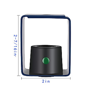 Hanger Mount Vibration Isolator, Ceiling Suspended Mounted Hanger, 100% Natural Isolator Type, Capacity Range: 10 to 35 lb.