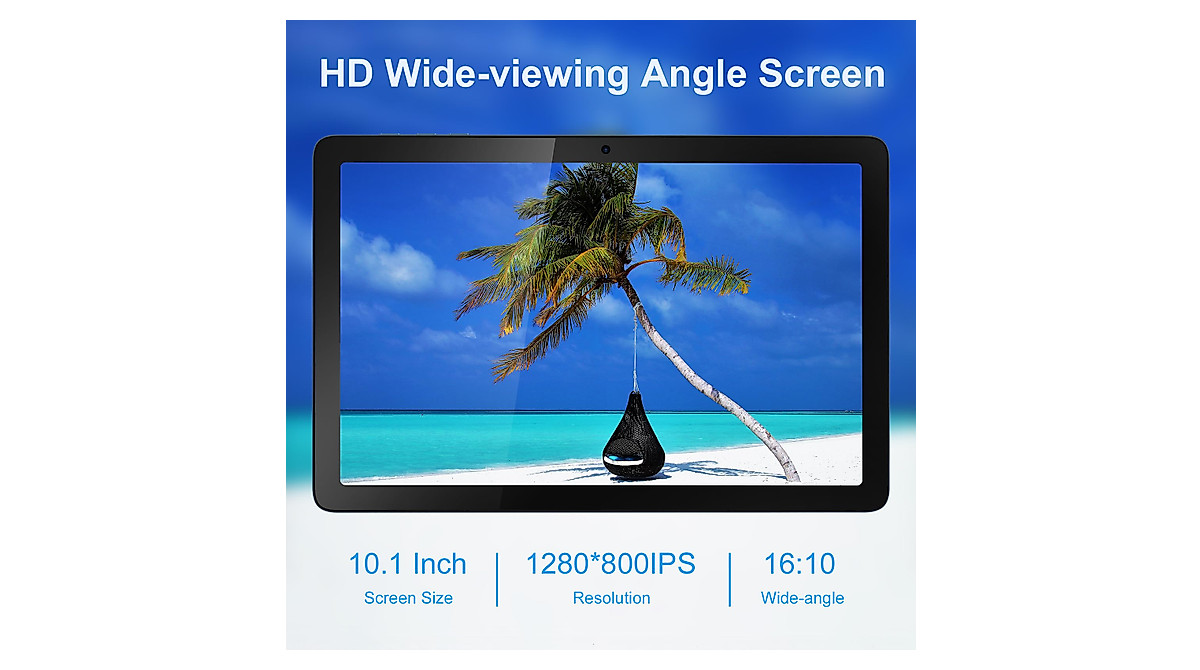 Tibuta 10 Inch Android Tablet with Octa-Core Power & 14-Hour Battery