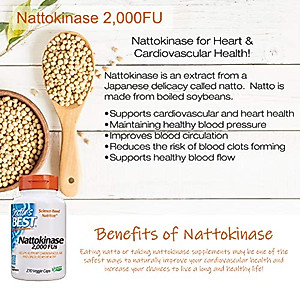 Doctor's Best Nattokinase, Non-GMO, Vegan, Gluten Free, 270 Veggie Caps