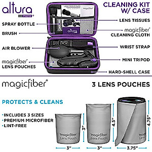 Sigma 16mm f/1.4 DC DN Contemporary Lens for Canon EF-M with Altura Photo Essential Accessory and Travel Bundle