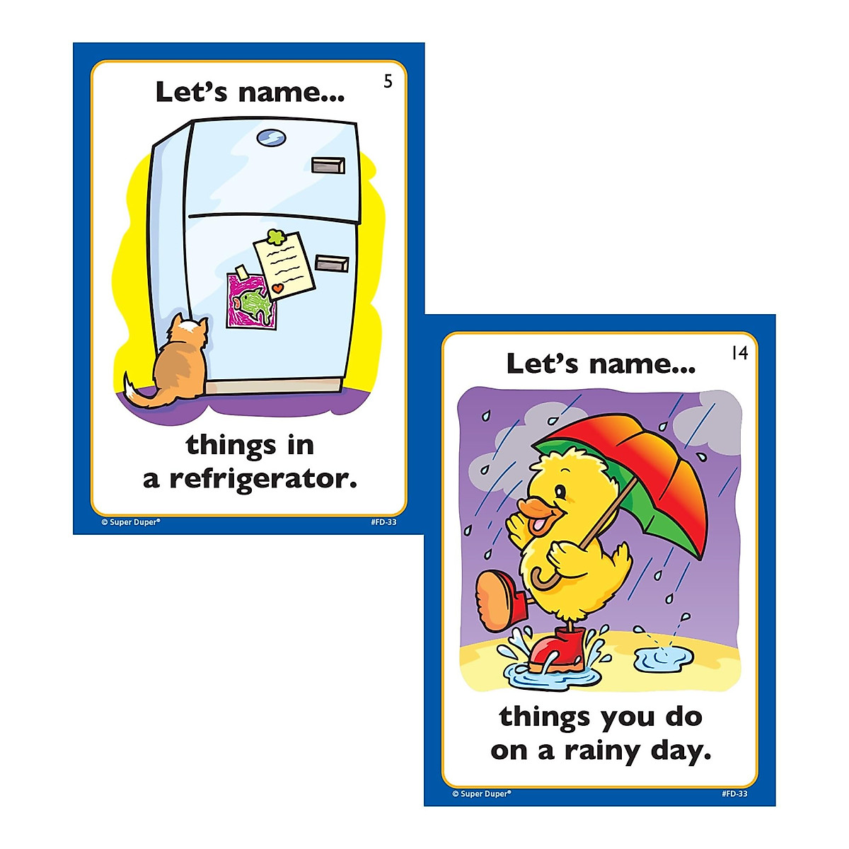Super Duper Publications | Let's Name... Things Fun Deck Flash Cards | Educational Learning Resource for Children