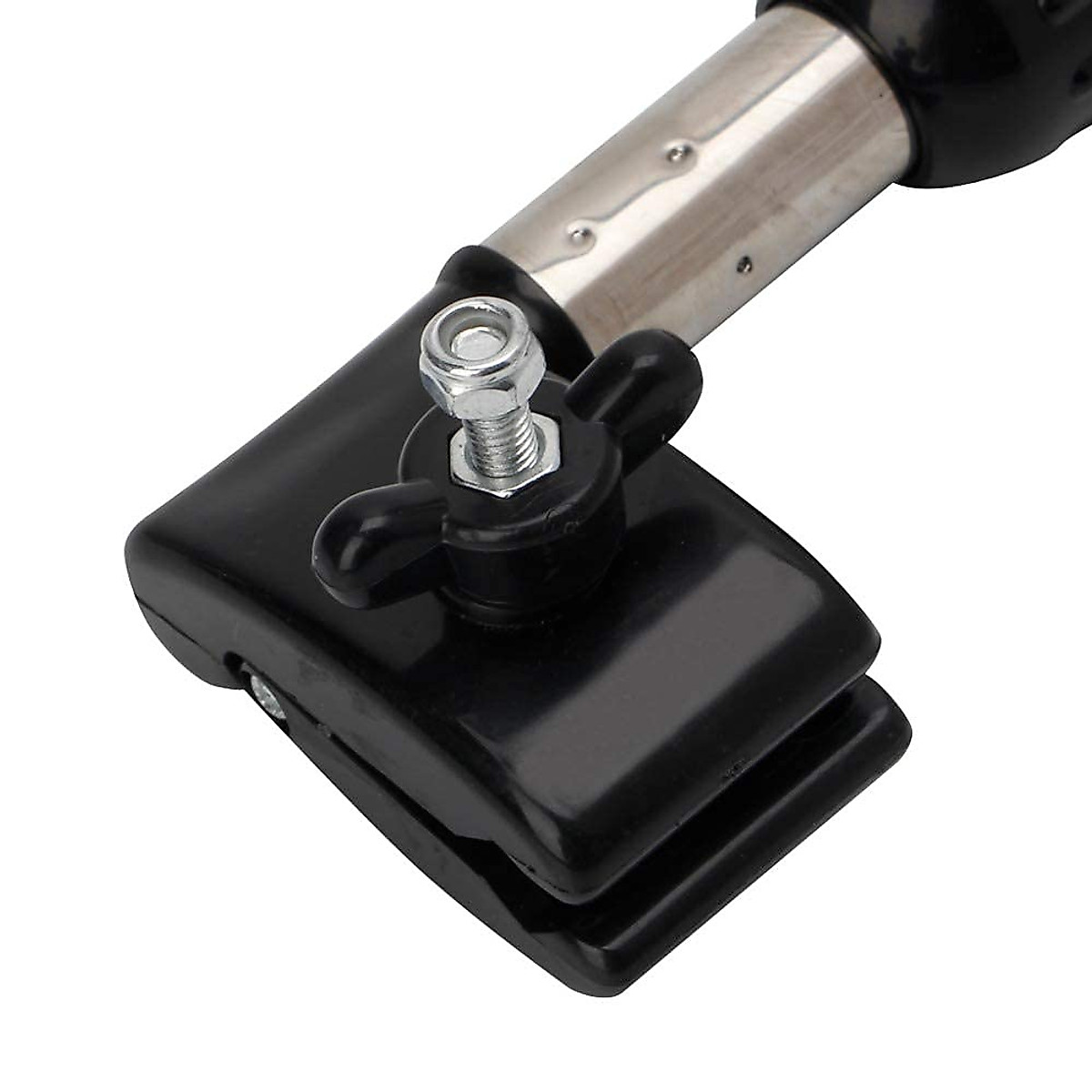 5661 Baby Stroller Umbrella Clamp, 360° Adjustable Umbrella Stand, Outdoor Beach Fishing Umbrella Mount Holder, Clip Umbrella Holder for Bike, Chair, Stroller, Pram, Wheelchairs, 1 Count (Pack of 1)