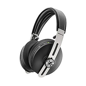 SENNHEISER Momentum 3 Wireless Noise Cancelling Headphones with Alexa, Auto On/Off, Smart Pause Functionality and Smart Control App, Black