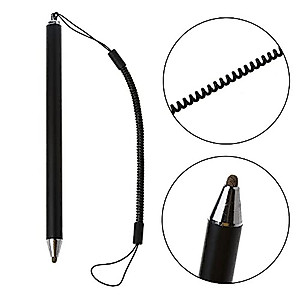 Stylus Pens for Touch Screens Anti-Lost Lanyard Tablet Touch Screen Touchscreens Fibre Stylus Mesh Micro Fiber Tip Pen Stylus Pen for Smart Phone Tablet
