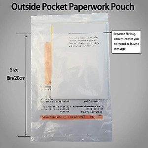 Mantianstar 100pcs Biohazard Specimen bags,6x9in/15x25cm Printed with Biohazard logo, Laboratory Sample Ziplock Top Bag