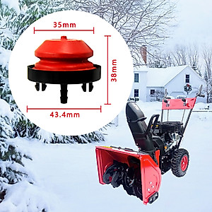 Kimsion 570682A 951-10639A Primer Bulb & Fuel Line Hose Fit MTD Craftsman Troy-Bilt Ryobi Bolens Lawn-Boy Yard Machines Snowblower, Replaces MTD 751-10639 751-10639A & Tecumseh TC-570682A