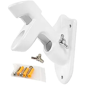 Flag Pole Holder for Outside House, Flag Holder, Flag Holders for Outside, Heavy Duty Flag Pole Mounting Bracket, Flag Bracket, Aluminum Rust Free Coated, Stainless Hardware 1" Diameter