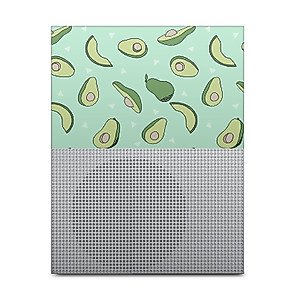 Head Case Designs Officially Licensed Andrea Lauren Design Avocado Art Mix Vinyl Sticker Gaming Skin Decal Cover Compatible With Xbox One S Console and Controller Bundle