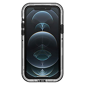 LifeProof NEXT SERIES Case for iPhone 12 & iPhone 12 Pro - BLACK CRYSTAL (CLEAR/BLACK)