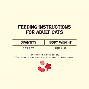 Purina Friskies Natural Cat Treats, Party Mix Natural Yums With Real Salmon and Vitamins, Minerals & Nutrients - (10) 2.1 oz. Pouches