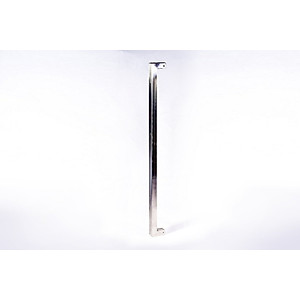 12 Inch Square Rectangle Flat Shape Stainless Steel Modern Contemporary Entry Door Handle Towel Bar Pull Shower Glass Sliding Barn Door Interior Exterior Door Pull Push Brush Nickel Satin Finish