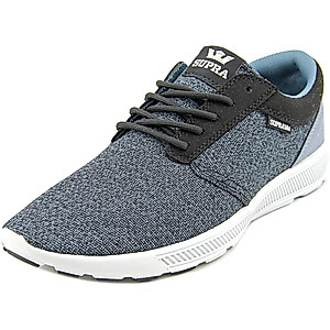 Supra Men's Hammer Run Shoes,9,Slate Blue Heather/Black-Light Grey