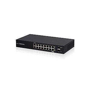 Ubiquiti EdgeSwitch 18X, 18-Port Gigabit Switch with PoE Passthrough (ES-18X)