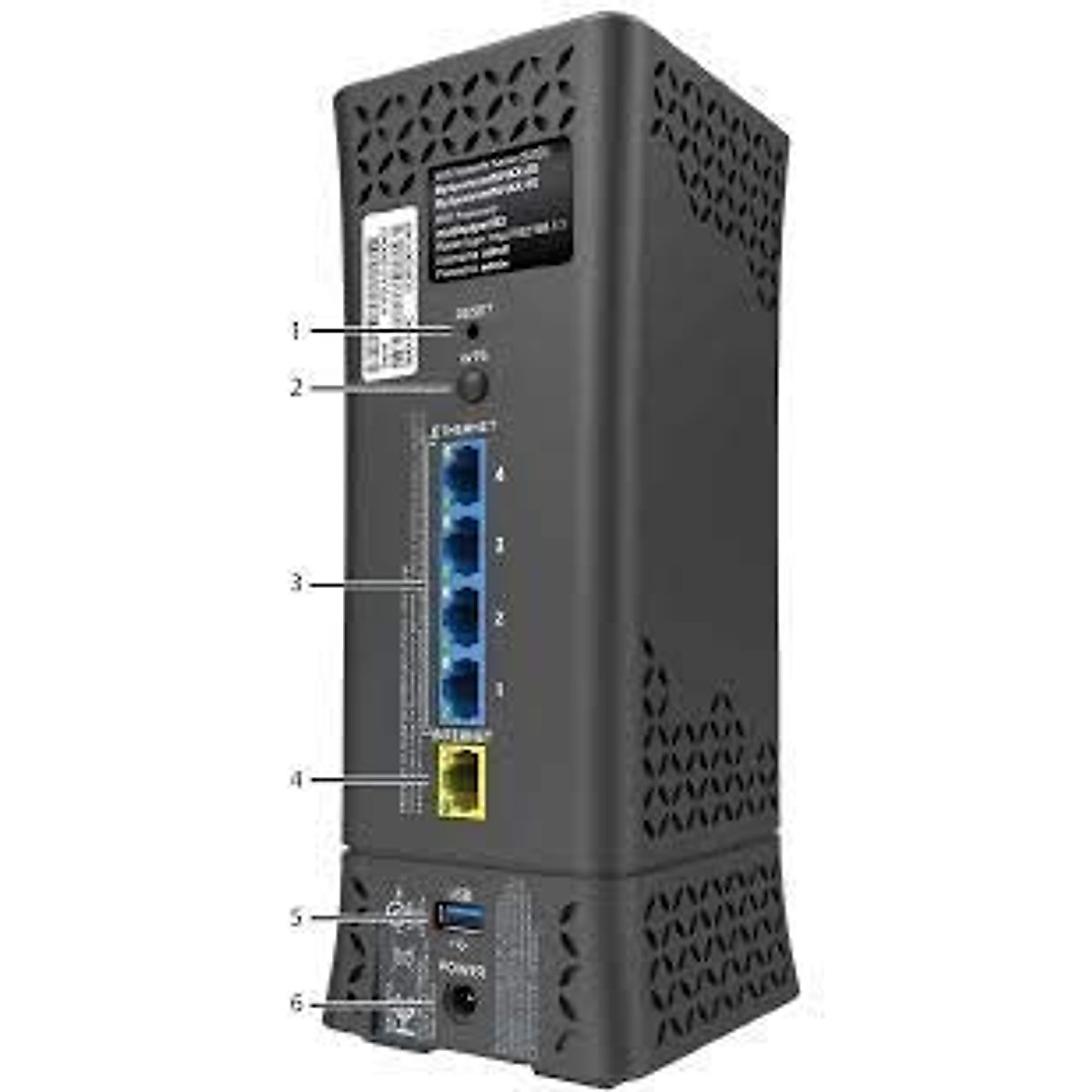 Sagemcom RAC2V1S 802.11ac Wave 2 Wireless Router (Modem Connectivity Required)