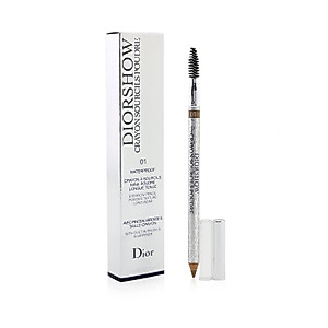 Dior Diorshow Powder Texture Long Wear Eyebrow Pencil #01 Blond, 0.04 Ounce