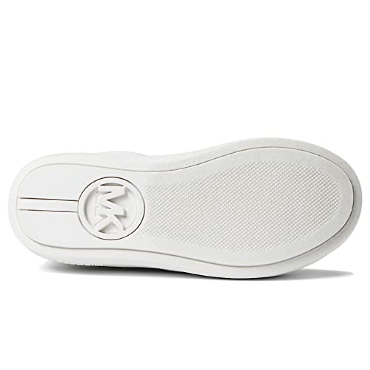 Michael Kors Girl's Jordana Poppy (Little Kid/Big Kid) White Smooth 3 Little Kid M