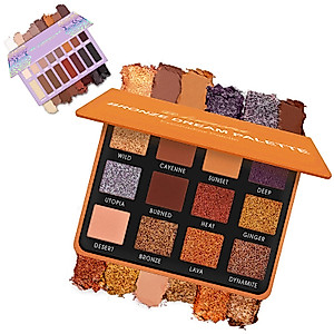 Lamora Nude Eyeshadow Palettes (Matte + Bronze Gold)