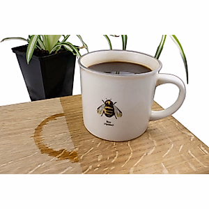 Gilboys Hard Wax Oil - Interior Wood Finish - 500ml - All Natural, Quick Drying, Water & Heat Resistant - Perfect for Sealing & Finishing Kitchen worktops, Stairs, Floors, Doors & Dining Tables…