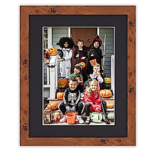 8x12 Mat for 11x14 Frame - Precut Mat Board Acid-Free Black 8x12 Photo Matte Made to Fit a 11x14 Picture Frame, Premium Matboard for Family Photos, Show Kits, Art, Picture Framing, Pack of 10 Mats