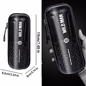 Bike Tool Bags, Road Bike Kit Tool Bag, Bike Storage with Water Bottle Holder, Repair Kit Capsule Hard Shell Bicycle Bag, Mountain Bicycle Tool Pouch Bike Tool Mount, Repair Tool Wrap Case, No Tool