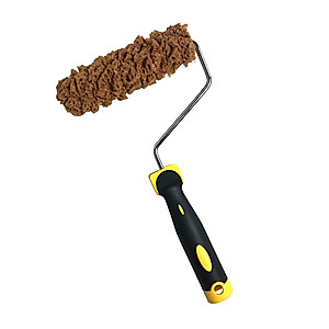 Hanroy Sponge Paint Roller Small 7" for Texture Painting Decorators Brush Tool, Fast and Easy Pattern Art Sponge Roller for Home Wall(RM488K)