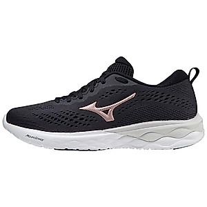 Mizuno Women's Wave Revolt 2 Training Shoe, Black-White, 9