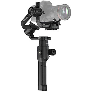 DJI Ronin-S Handheld Camera Stabilizer, Video Stabilizer 3-Axis, Max Operating Speed 75 kph, Tested Payload Capacity 3.6 kg, Max Battery Life 12 hrs, Professional Stability, Innovative Design