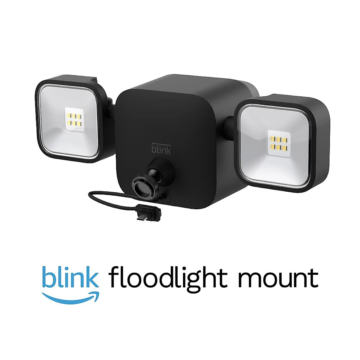 Floodlight Mount Accessory for Blink Outdoor Camera (3rd Gen) with 2-year battery life (Black)