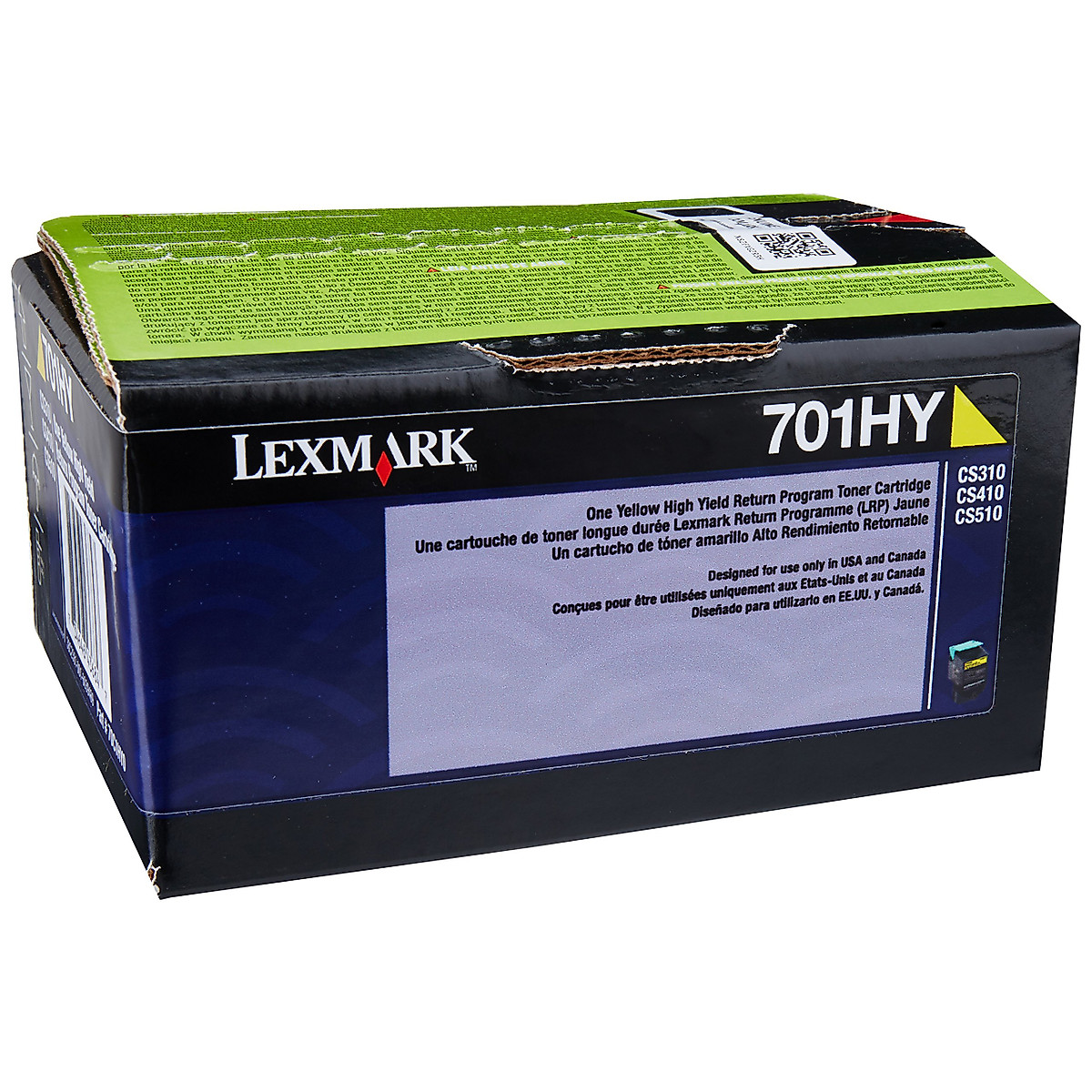 Lexmark 70C1HY0 Yellow High Yield Return Program Toner